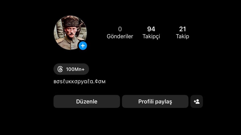 Farklı 10 Yazı Stili ile Instagram Biyografi Yazı Tipi Değiştirme ...